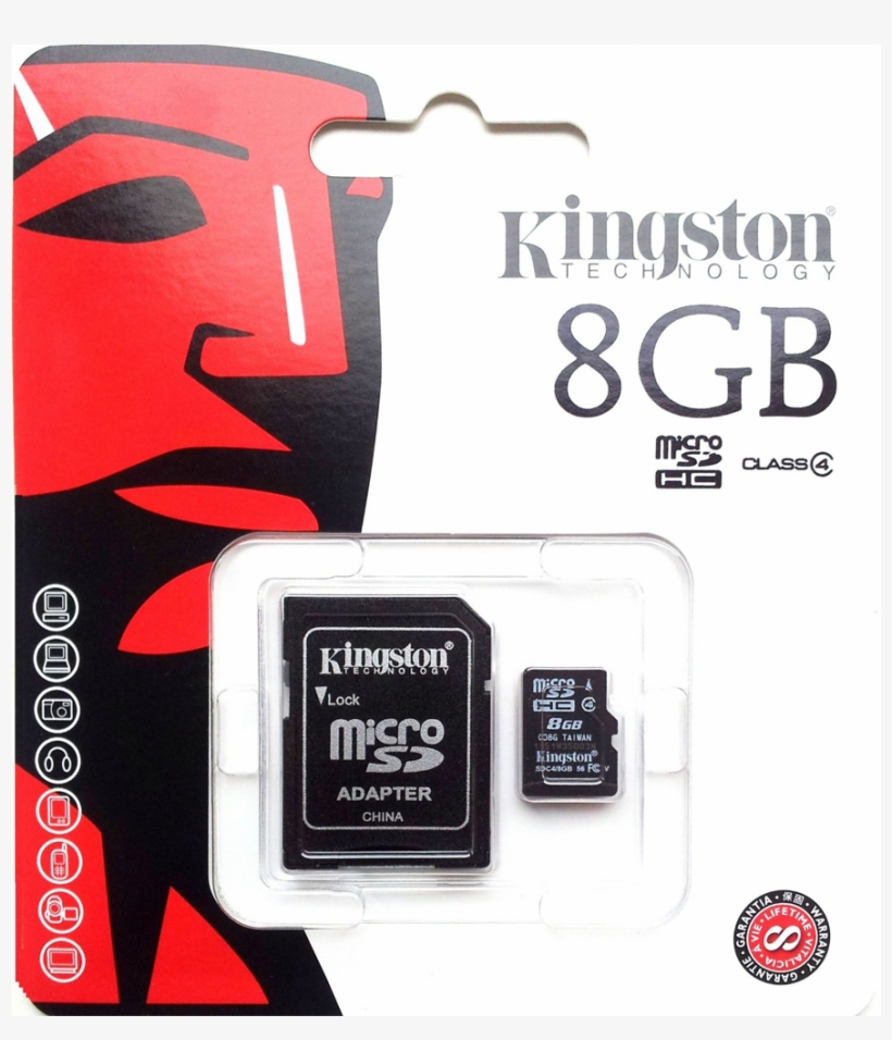 Kingston 8gb Micro Sd Card And Adapter Class - Wholesale 10 Piece ...