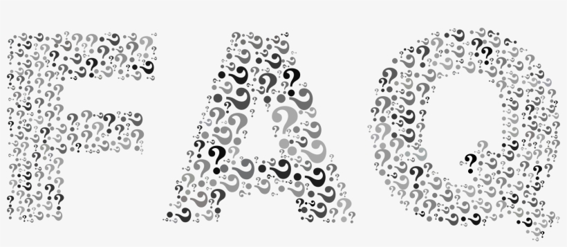 This Free Icons Png Design Of Faq Word Cloud Grayscale - 2328x902 PNG ...