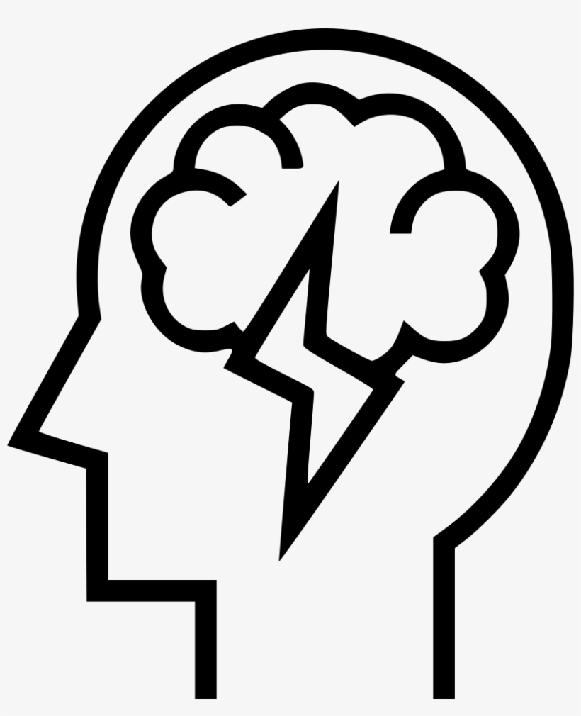 Brainstorm Svg Png Icon Free Download Onlinewebfonts - Black And White ...