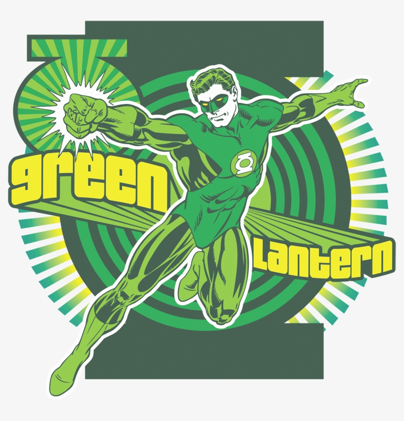 Dc Comics Green Lantern Kid's T-shirt - Kids T-shirt: Juvenile: Green ...