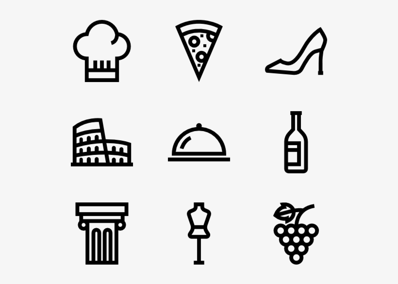 Italy - Italy Icon Transparent Background - 600x564 PNG Download - PNGkit