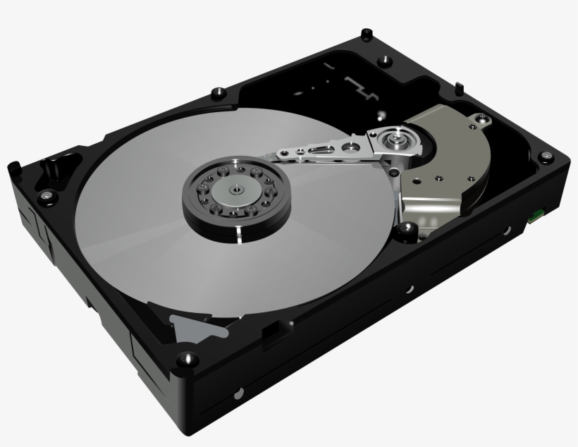 Hard Disk External Usb Hard Drive Clip Art Free Vector - Hard Disk ...