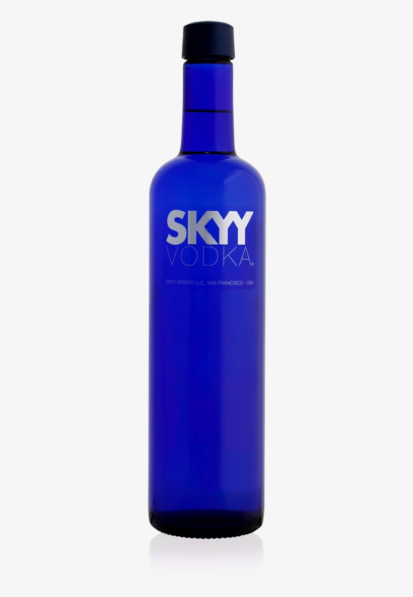 Skyy Bottle - Skyy Vodka Brands - 438x1167 PNG Download - PNGkit
