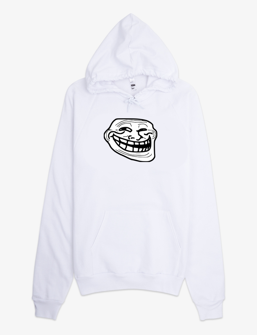 Troll Face Hoodie - Graphic Hoodies - 750x1000 PNG Download - PNGkit