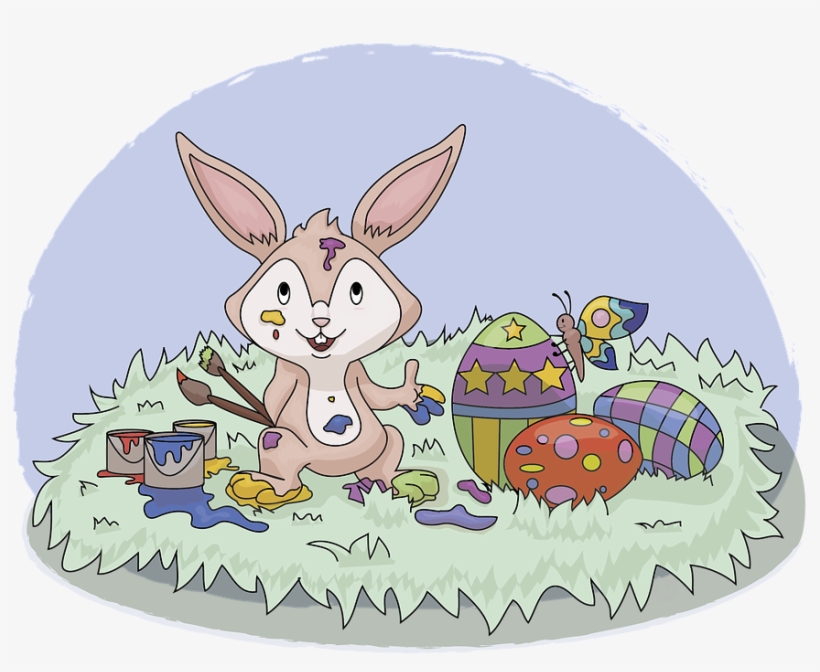 Download Transparent Easter Bunny, Hare, Easter, Rabbit, Animal ...