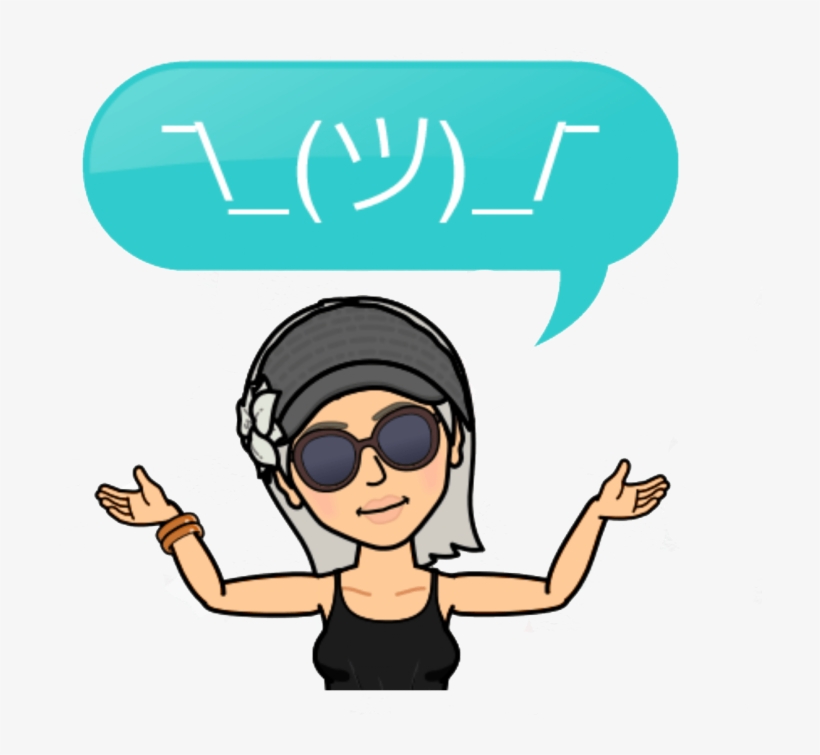 What Kind Of Camera Should I Buy - Bitmoji Shrug - 768x683 PNG Download ...