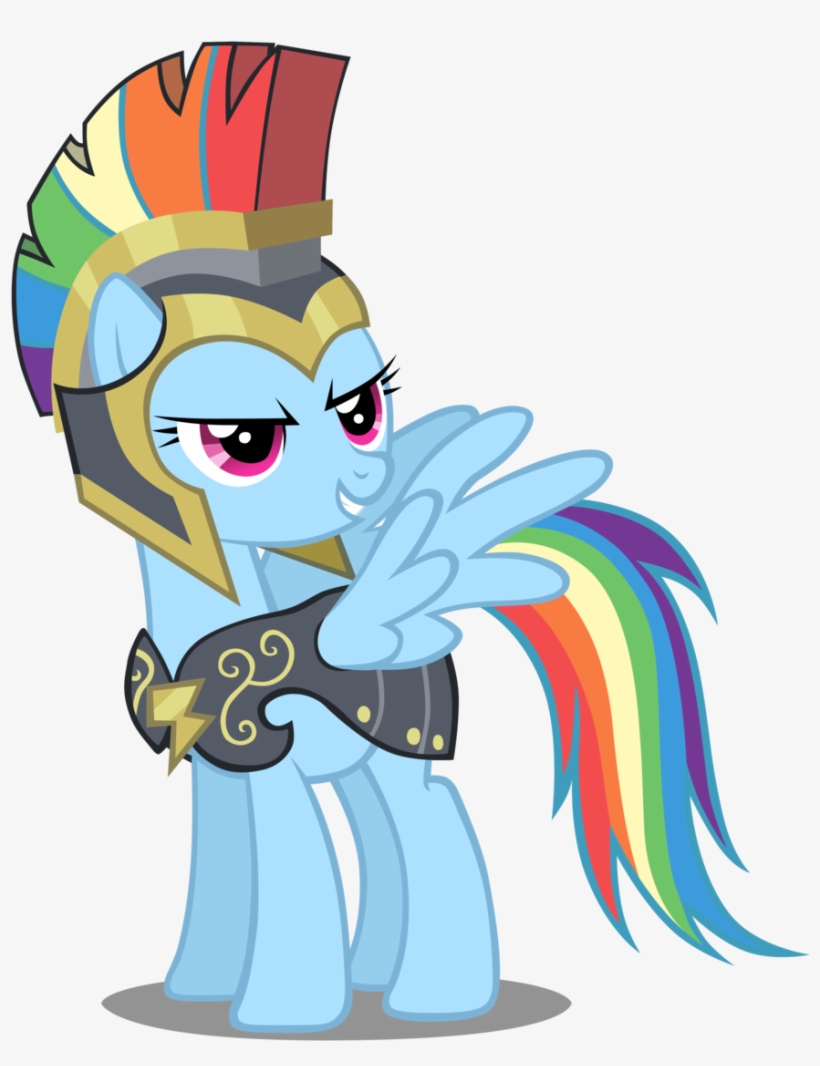 Fanmade Rainbow Dash As Captain Hurricane - Rainbow Dash With Helmet ...