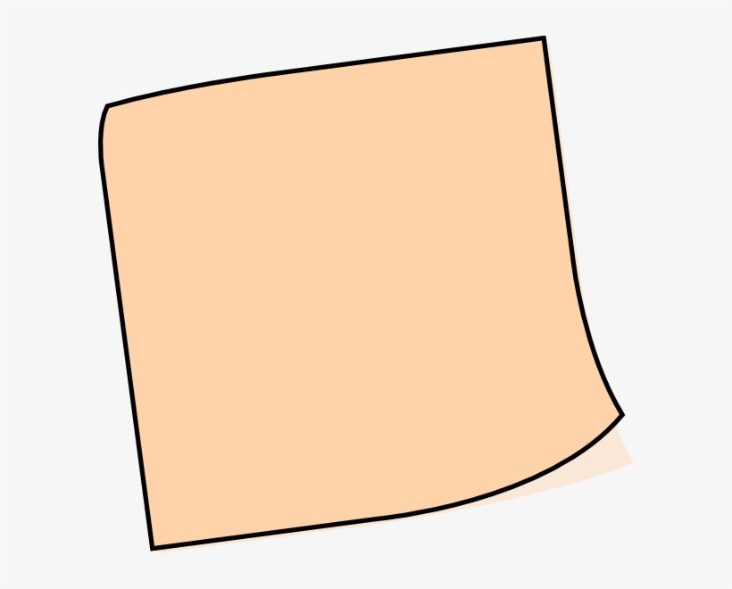 Download - Post It Notes Cartoon Png - 600x580 PNG Download - PNGkit
