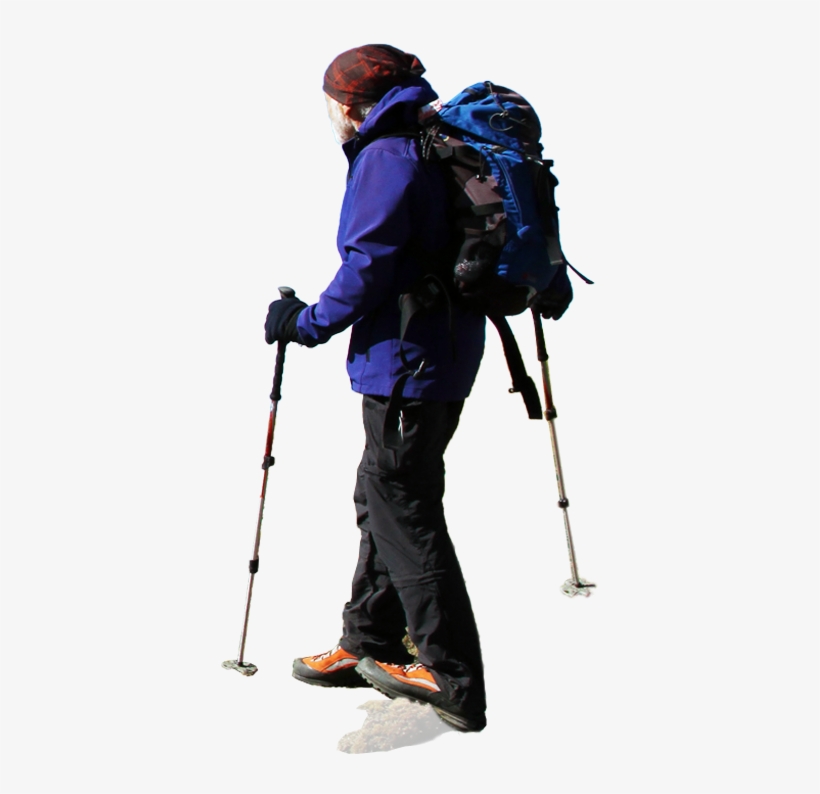 Hiker1 - Article - 378x866 PNG Download - PNGkit