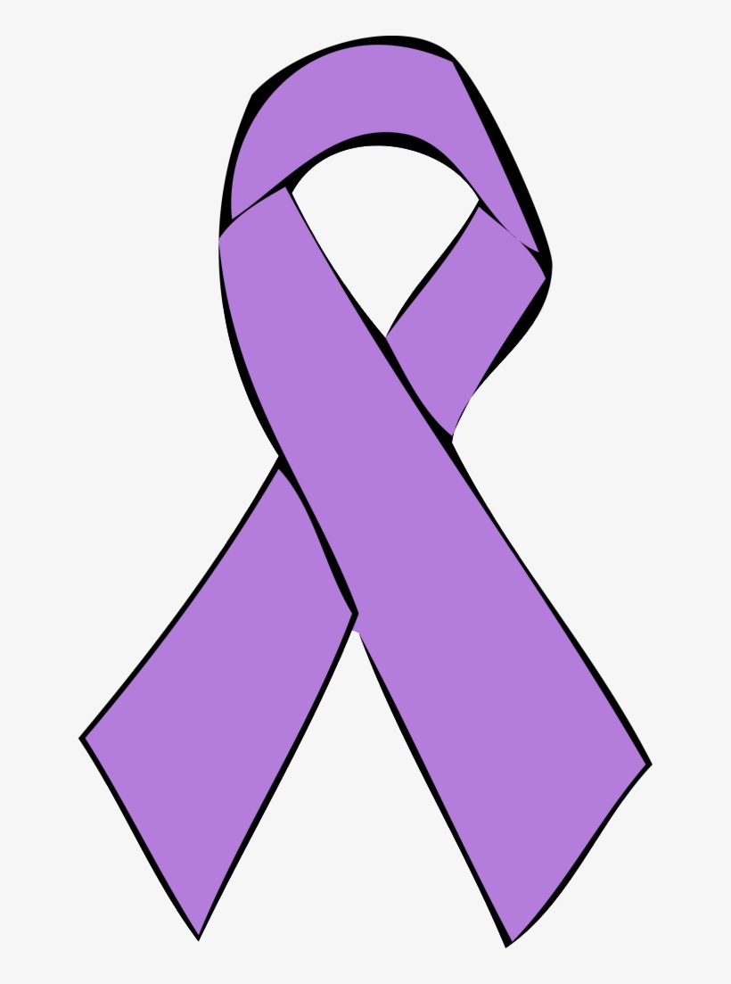 Download Transparent Purple Cancer Ribbon Clip Art - All Cancer Ribbon ...