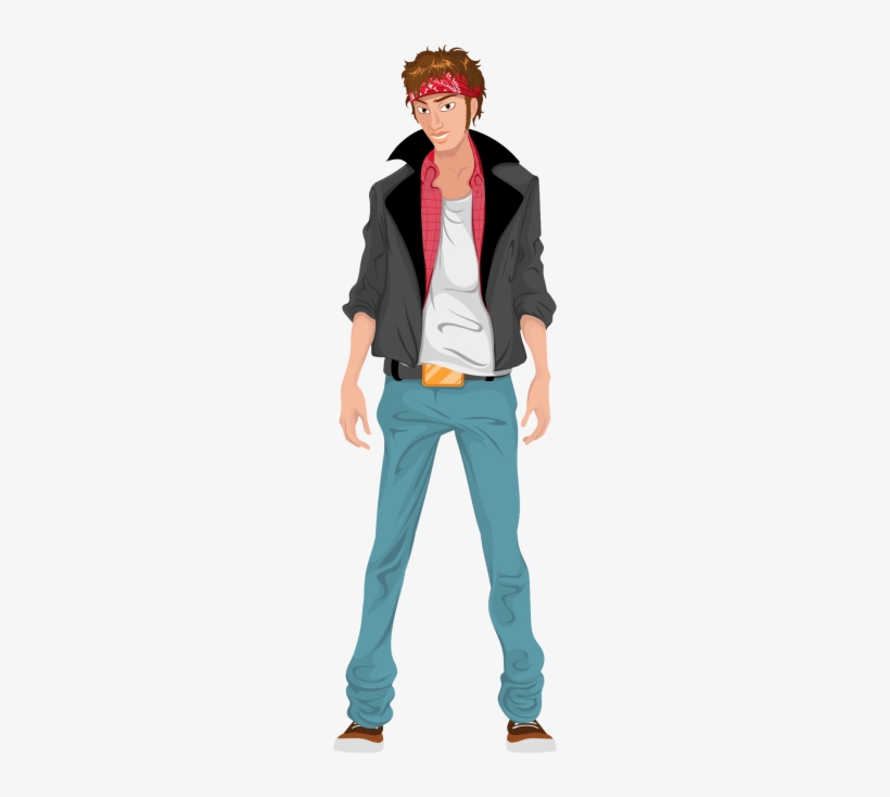 Man Standing Vector Png Transparent Image - Man Cartoon Images Png ...