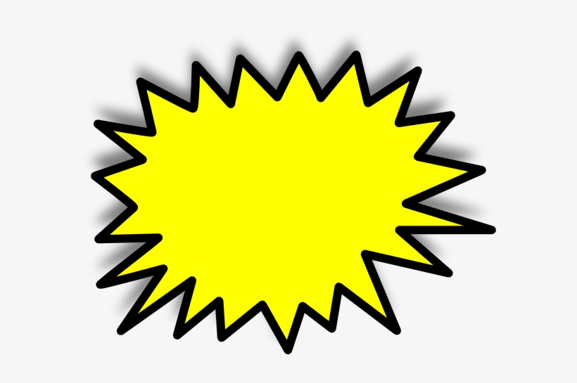 Download Transparent Starburst Free Png Image - Yellow Starburst Clip ...