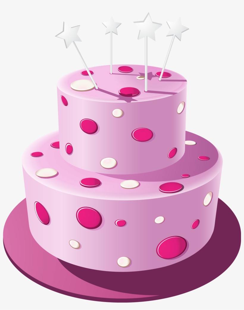Pink Cake Clipart Image Gallery Yopriceville High Quality - Birthday ...
