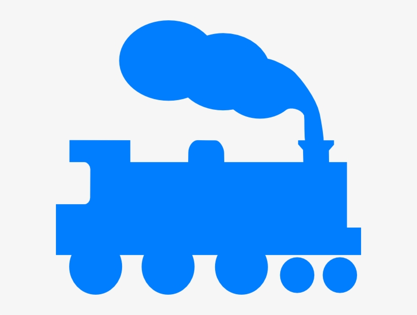 Blue Train Silhouette Clip Art - Tan Train Clip Art - 600x540 PNG ...