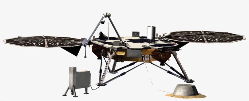 Insight Lander Transparent - Insight Lander - 3728x1414 PNG Download ...