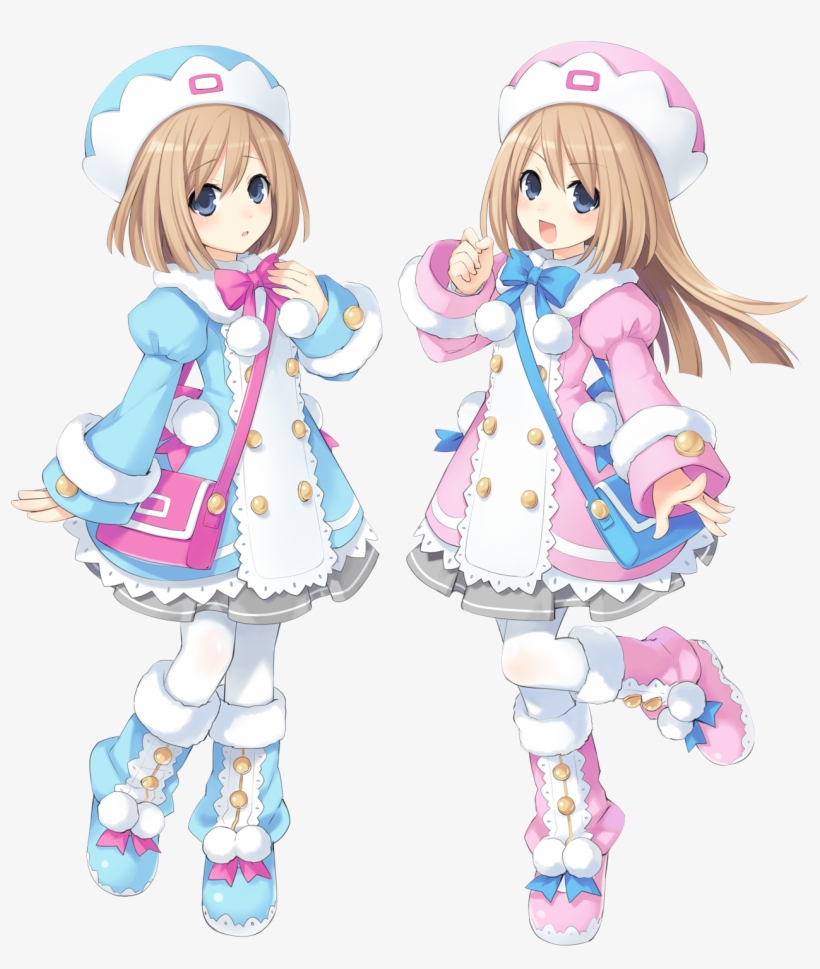 Rom And Ram - Hyperdimension Neptunia Mk2 [ps3 Game] - 1280x1456 PNG ...