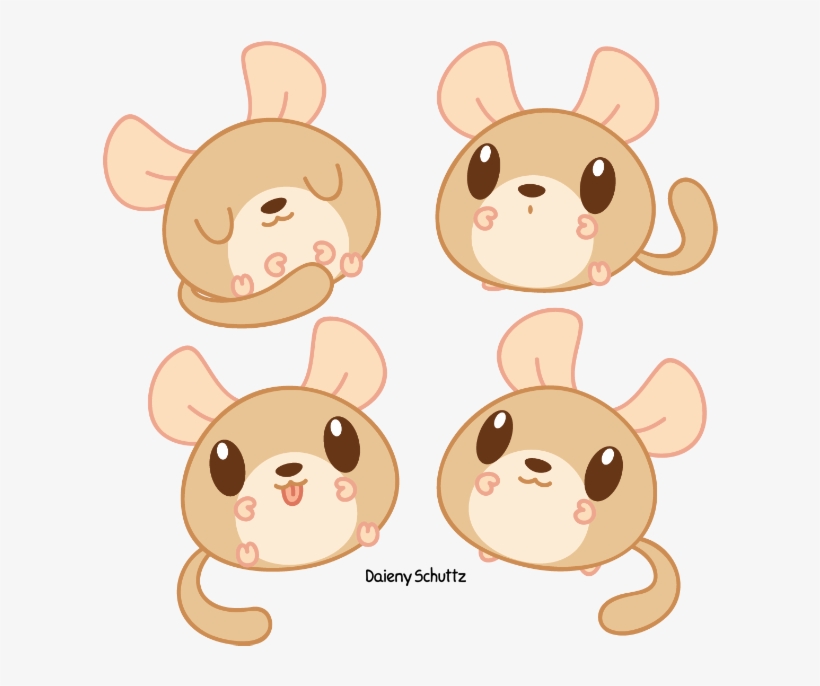 Chibi Mouse Lemur By Daieny On Deviantart - Chibi Mouse Drawing ...