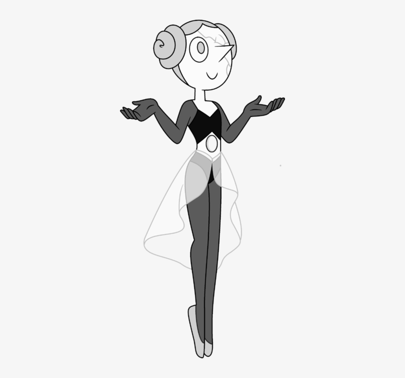 Creepy - Steven Universe White Diamond Pearl - 334x686 PNG Download ...