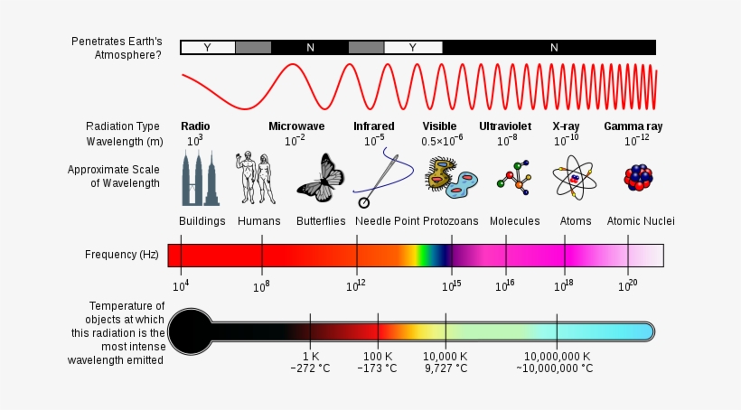 A Diagram Of The Electromagnetic Spectrum - X Ray Wave - 675x400 PNG ...
