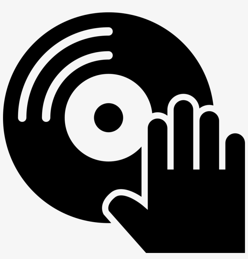 Musical Disc And Dj Hand Comments - Icon Dj - 980x977 PNG Download - PNGkit
