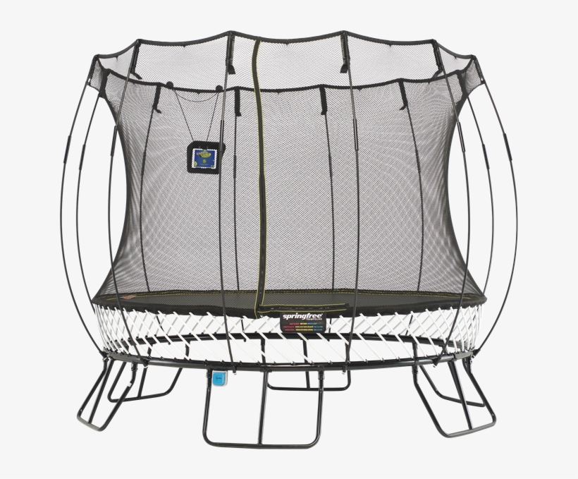 Springfree 10 Foot Medium Round Trampoline With Safety - 1200x800 PNG ...