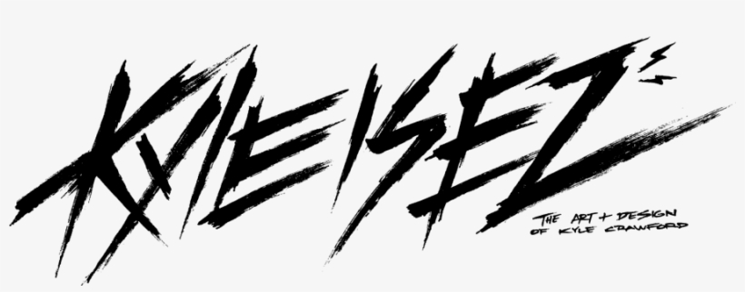 Favorite Typography Designs From Kyle Crawford - Design - 900x310 PNG ...