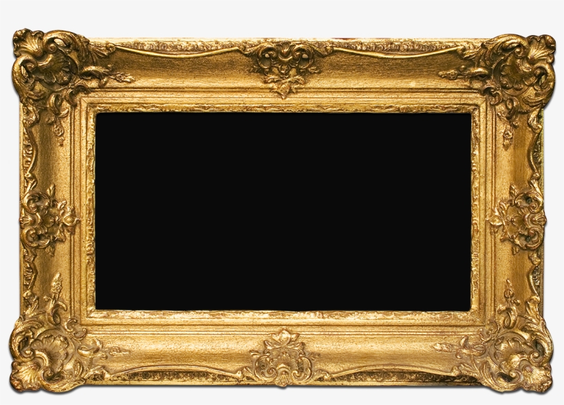 Gold-frame 1,199×805 Pixels Gold Frames, Paper Frames, - Golden Picture ...
