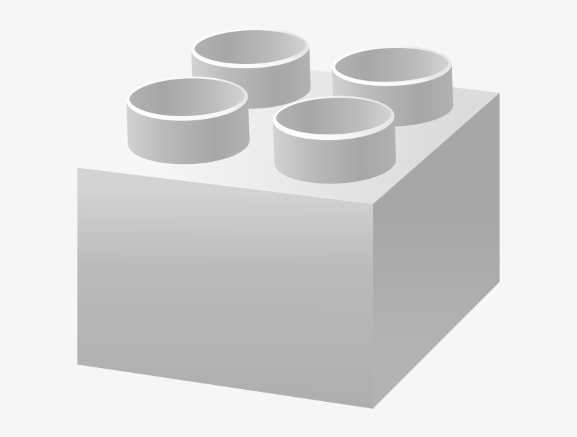 Download Transparent Lego Brick White - White Lego Brick Png - PNGkit