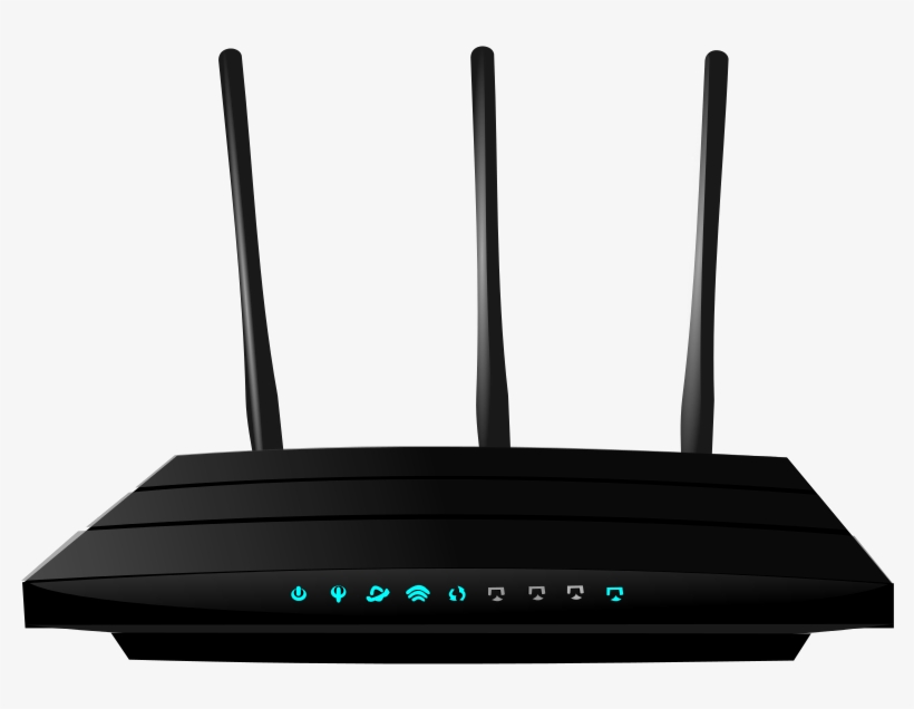 Wifi Router Clipart - Modem Png - 800x691 PNG Download - PNGkit