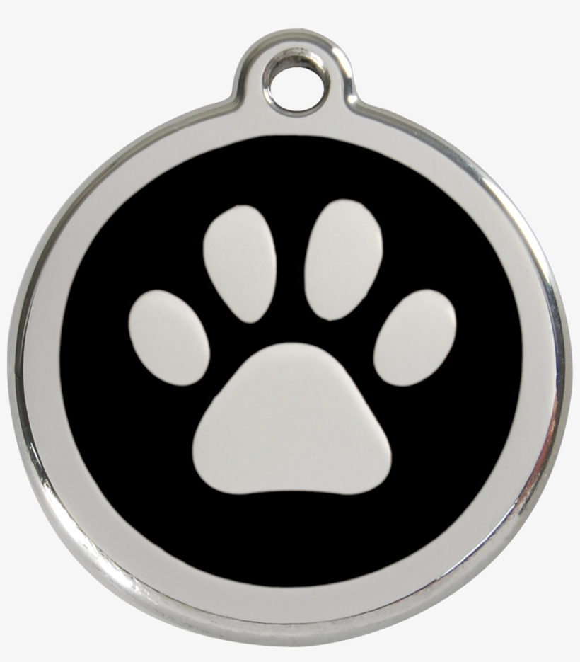 1ppbm, 9330725005303, Image - Red Dingo Paw Tag - Small - 1500x1639 PNG ...