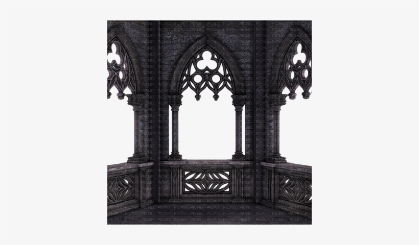 Gothic - Gothic Balcony - 400x400 PNG Download - PNGkit