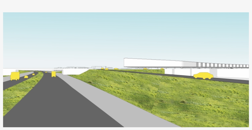 Highway - Grass - 1024x479 PNG Download - PNGkit