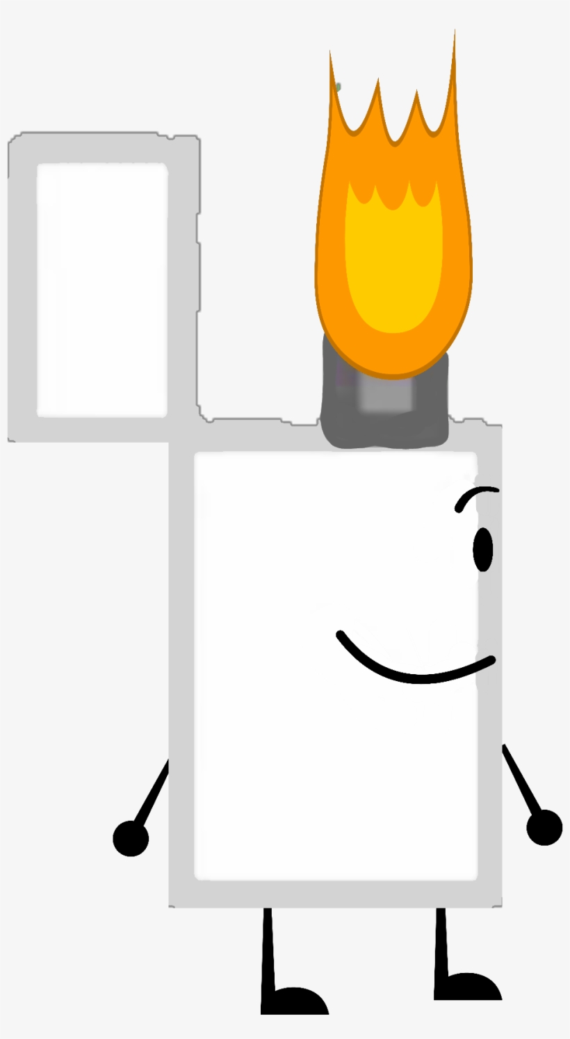 Bfdi Lighter - June 25 - 1163x1927 PNG Download - PNGkit