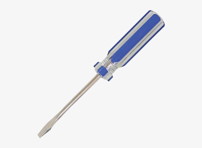 1/4 X 4 Flathead Screwdriver - Flat Head Screwdriver Transparent ...
