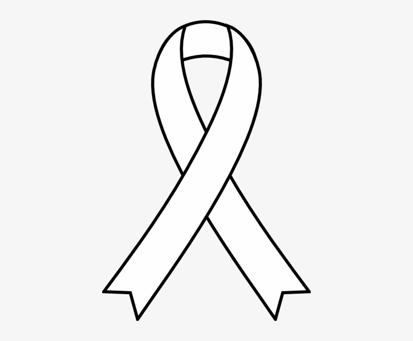 Vector Awareness Ribbon - White Awareness Ribbon Png Clipart - 414x597 ...