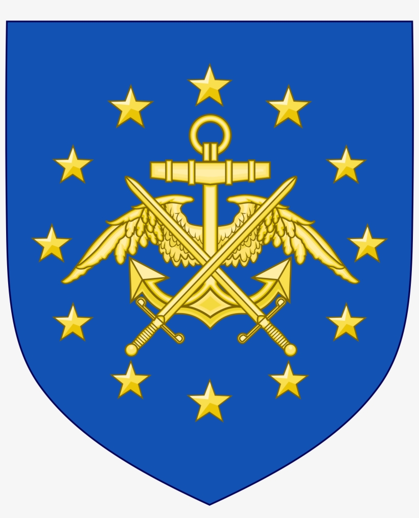 European Union Military Staff Military Coat Of Arms - United States Of ...
