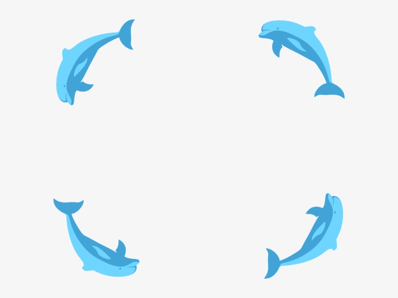 How To Set Use Dolphin Border Svg Vector - 600x535 PNG Download - PNGkit