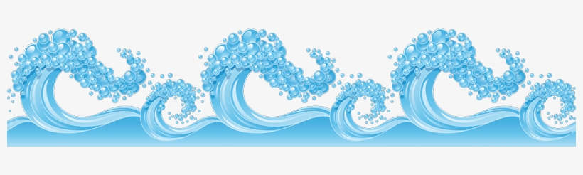 Download Transparent Water Waves Tile Sticker - Illustration - PNGkit