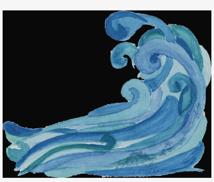 Transparent Background Waves Clipart - 1231x991 PNG Download - PNGkit