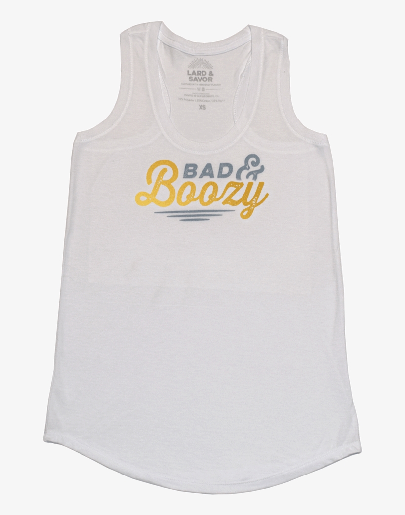 Bad And Boozy Tank Top - 1000x1000 PNG Download - PNGkit