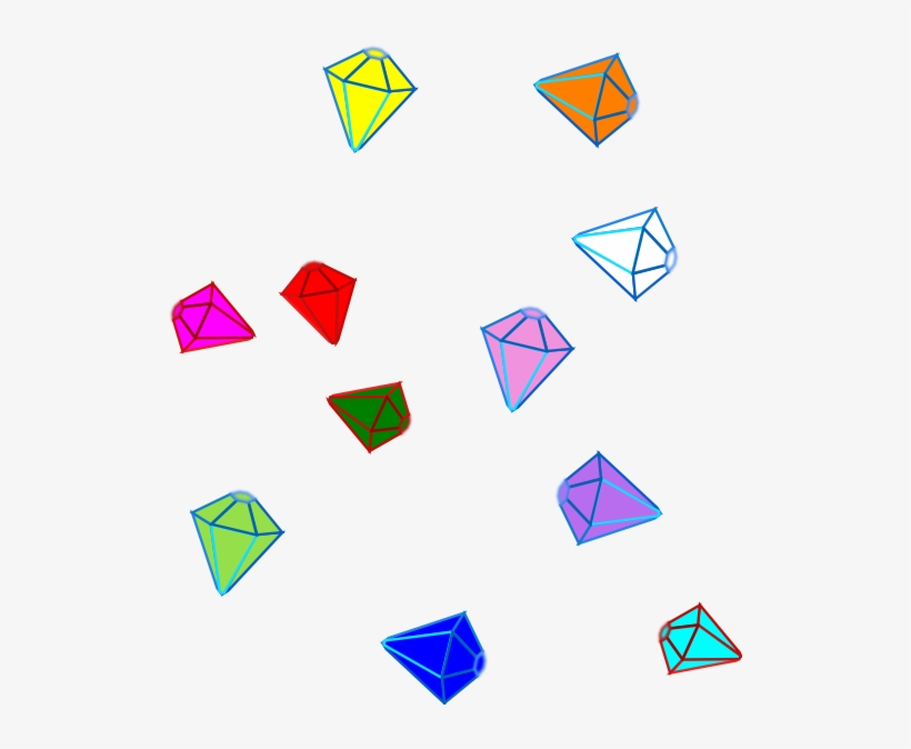 Original Png Clip Art File Scattered Gems Svg Images - 516x594 PNG ...