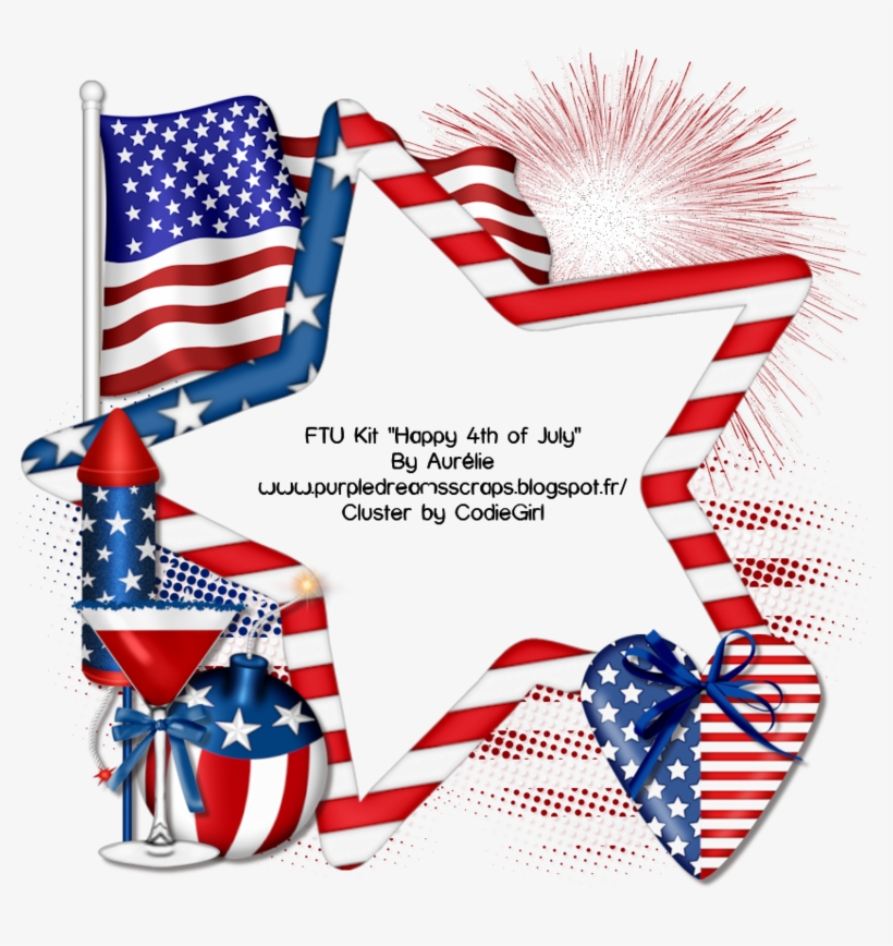 Codiegirl - Fourth Of July Frame Png - 800x800 PNG Download - PNGkit