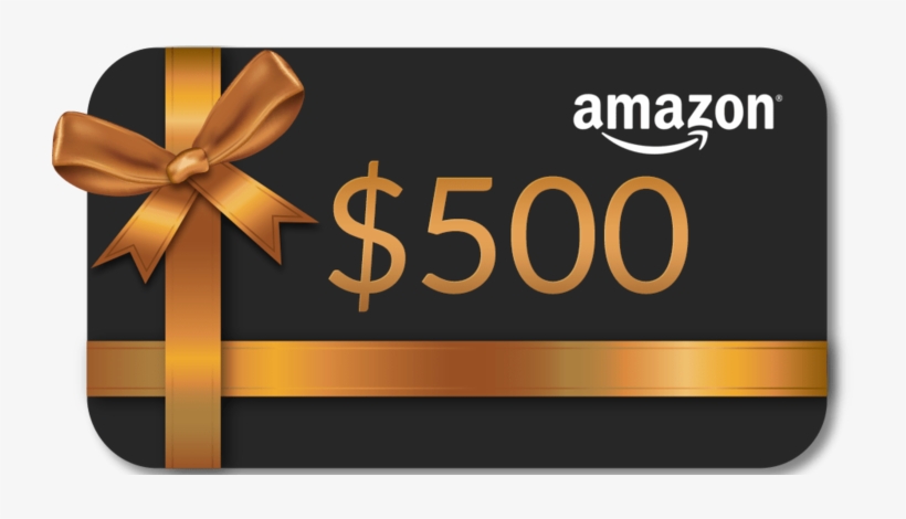 Amazon $500 Gift Card - $250 Amazon Gift Card - 800x389 PNG Download ...