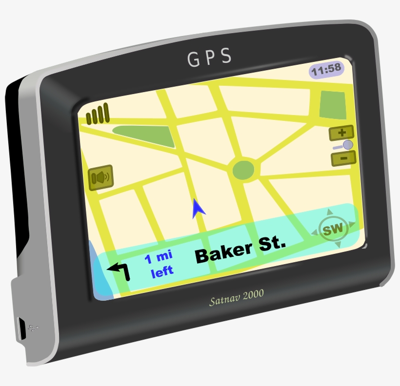 Gps Clip Art - 800x712 PNG Download - PNGkit