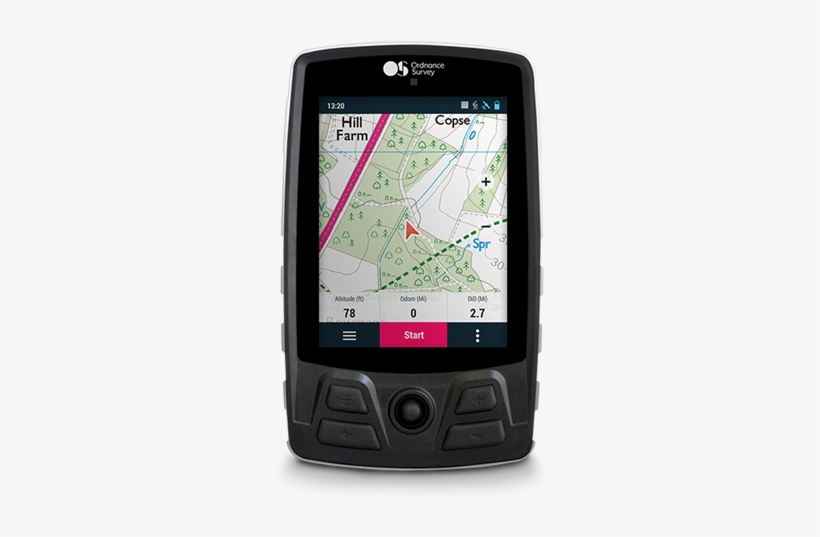Os Trail Gps - Feature Phone - 281x461 PNG Download - PNGkit