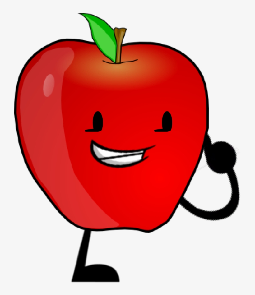 Apple Pose - Bfdi Apple - 823x875 PNG Download - PNGkit