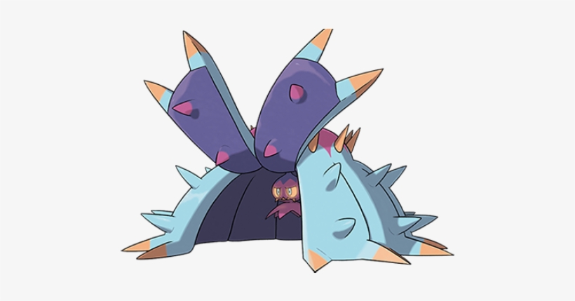 Toxapex Pokemon Sun And Moon - Pokemon Toxapex - 522x348 PNG Download ...