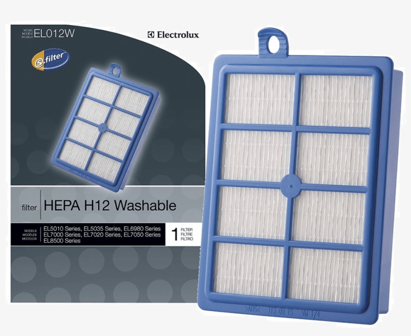 Electrolux S-filter Washable Hepa Filter - Electrolux El012w Hepa H12 ...