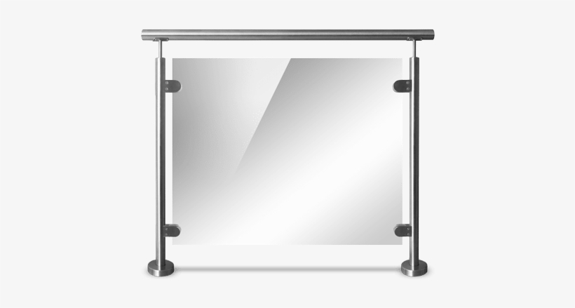 Interior Stair Systems Avaialble - Balcony Glass Railing Png - 500x411 ...