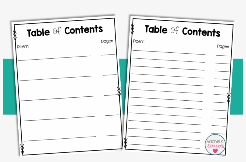 Download Transparent Poetry Book Template - Template Poem Cover Page ...